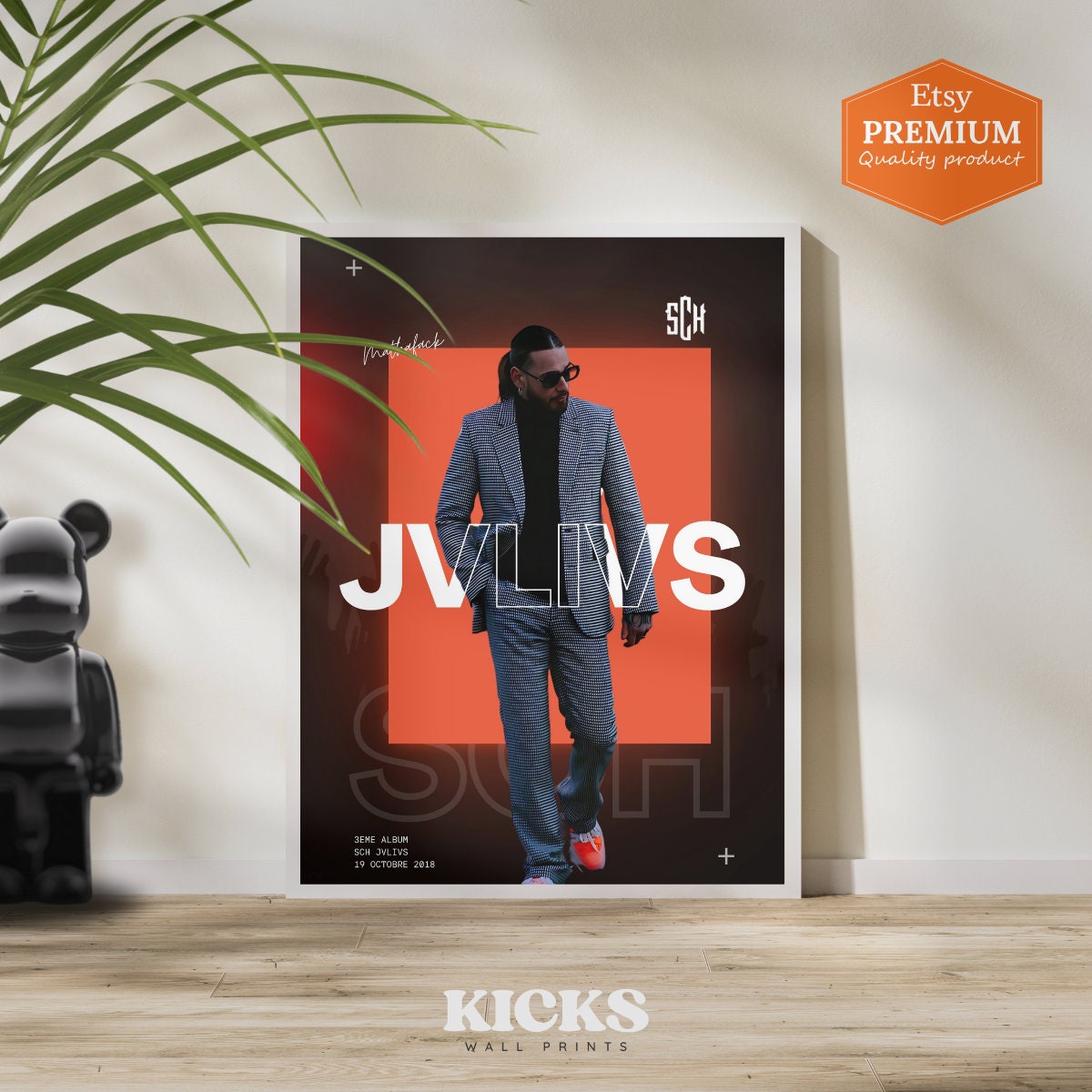 SCH JVLIVS Exclusive Posters Album Cover Posters Album Cover Wall Art ...