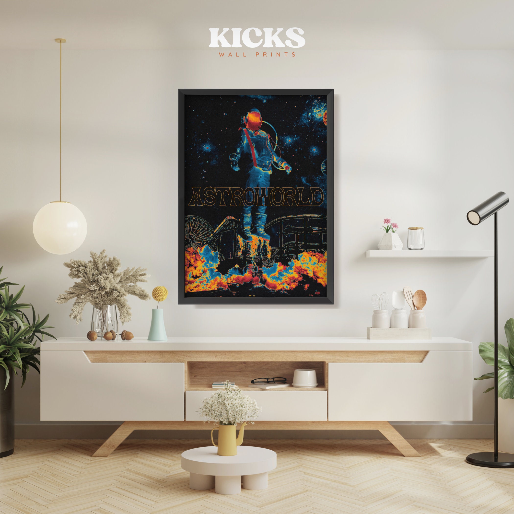 Travis Scott Astroworld Exclusive Posters Astroworld Album Art High ...