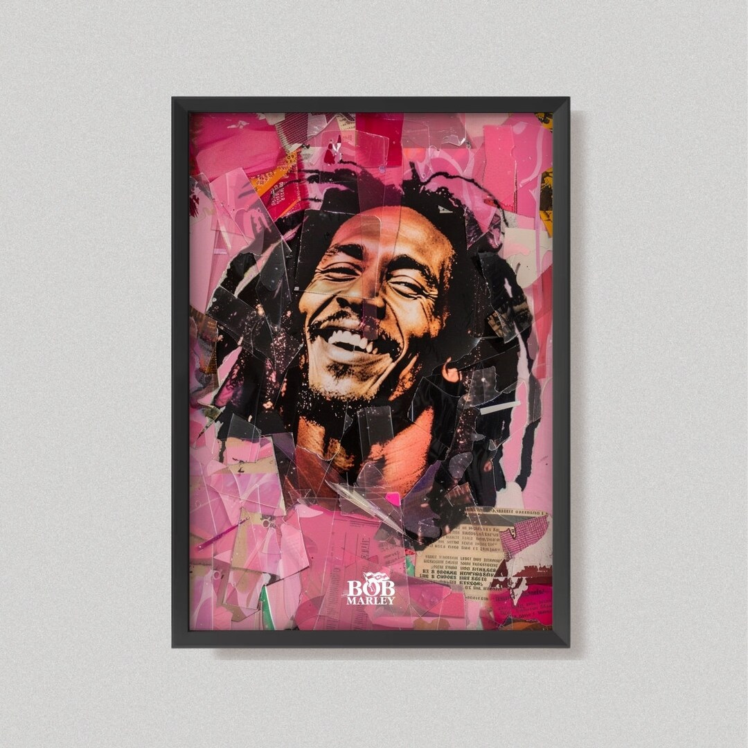 Bob Marley 'Collage' Album Cover Poster Albumcover Wandkunst ...