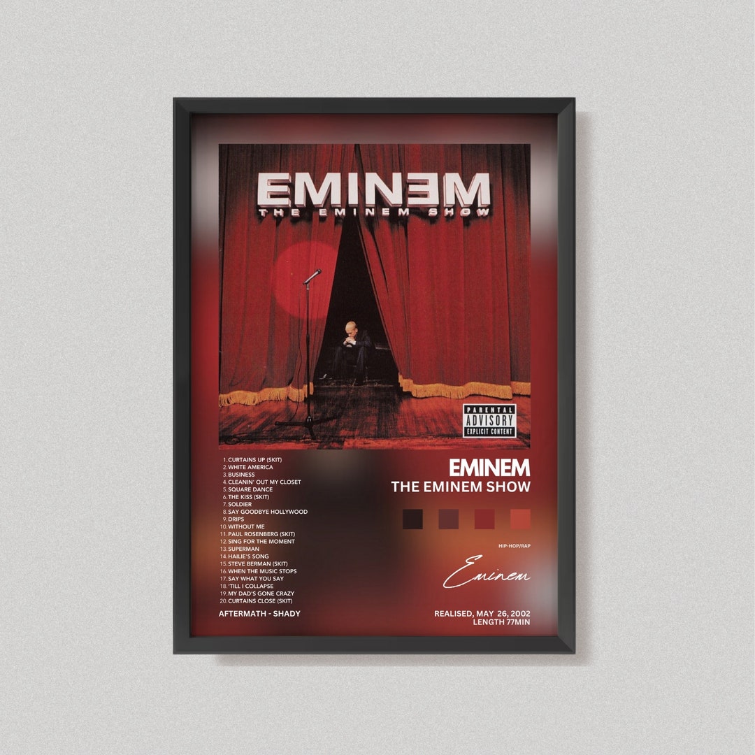 Eminem the Eminem Show Album Cover Posters Album Cover Wall Art High ...