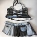 Custom Denim 2-piece Set - Etsy