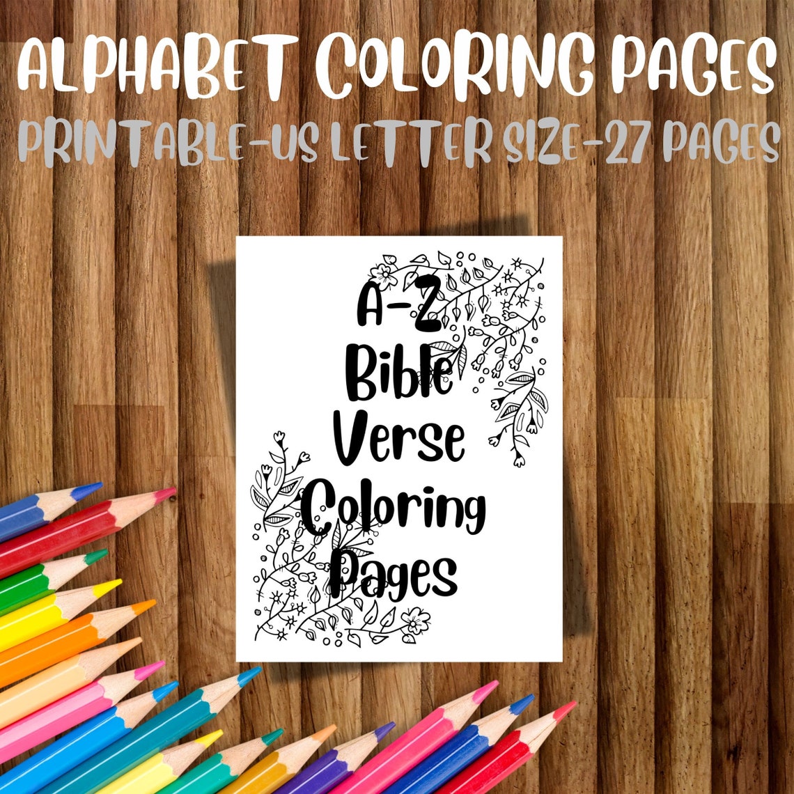 Printable Christian Coloring Pages| Alphabet Color Pages| Adult, Teen ...