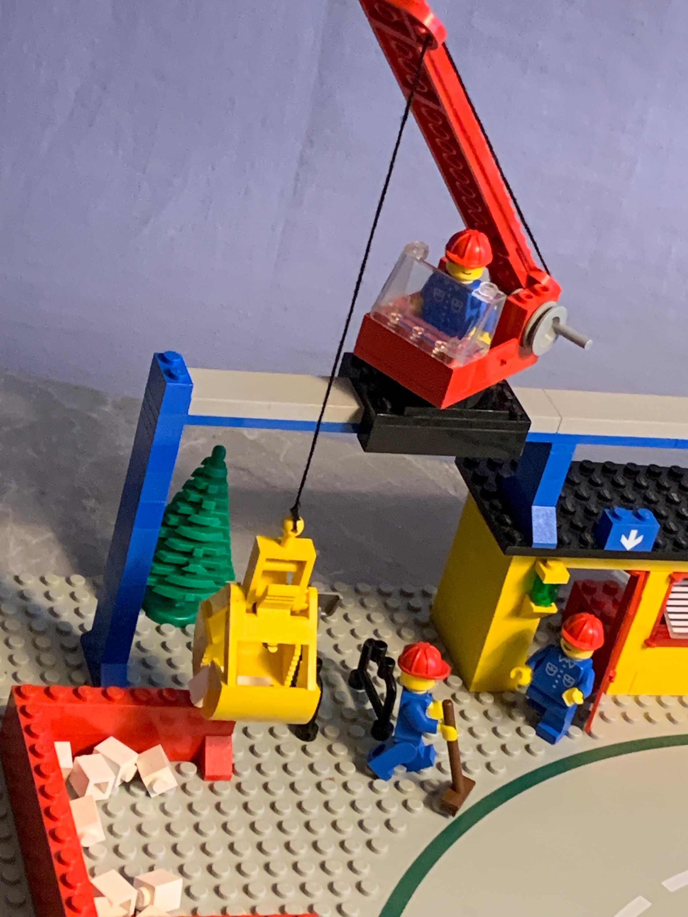 Lego Town Public Works Center 6383 Vintage/retired 1981 - Etsy