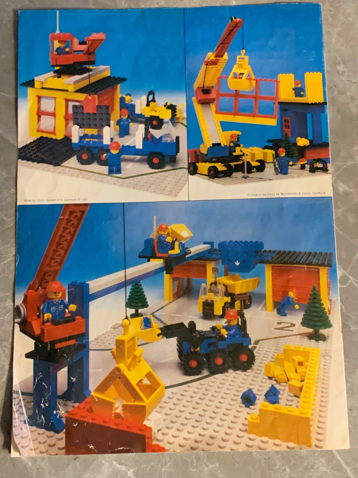 Lego Town Public Works Center 6383 Vintage/retired 1981 - Etsy