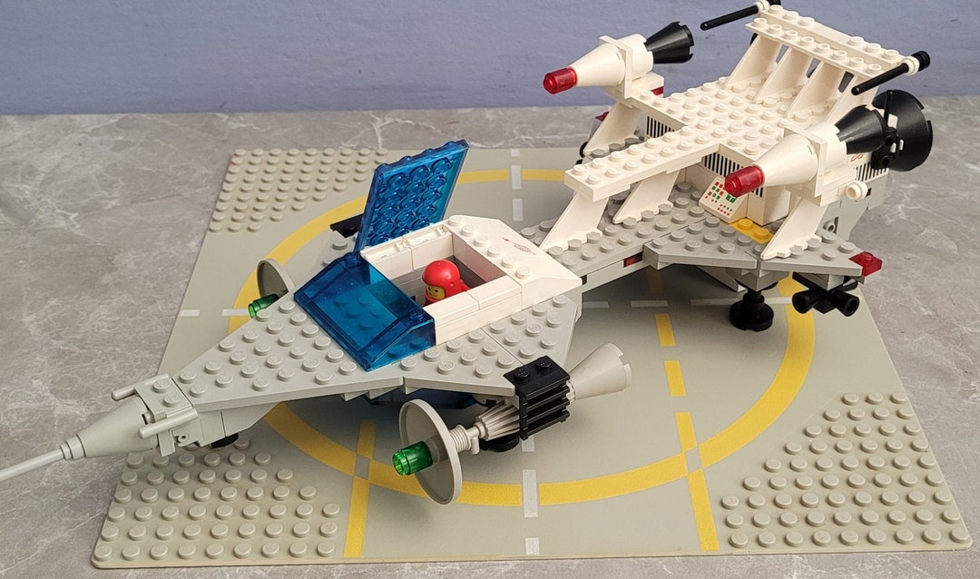 Vintage LEGO 6929 Star Fleet Voyager 100% Complete - Etsy