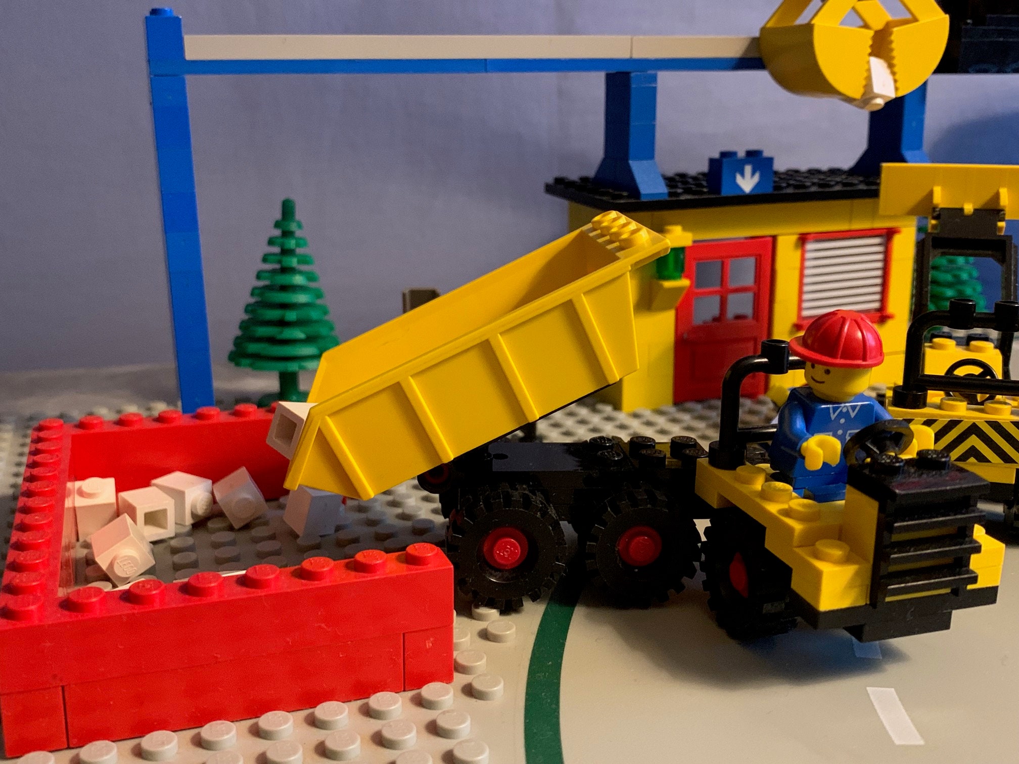 Lego Town Public Works Center 6383 Vintage/retired 1981 - Etsy