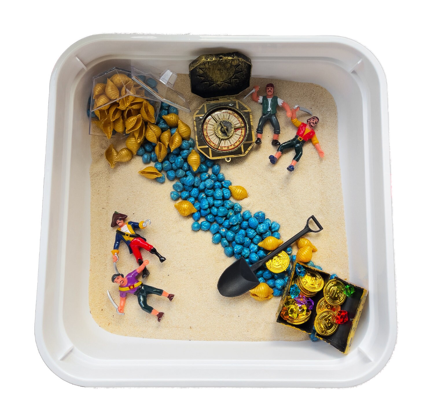 Pirate's Playground Sensory Bin Sensory Bin Pirate Sensory Toy Pirates ...