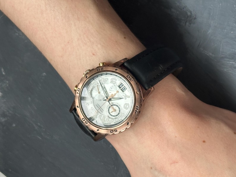 Watch CHRONOGRAPH ROMANSON Adel Sapphire Swiss RONDA Movement - Etsy