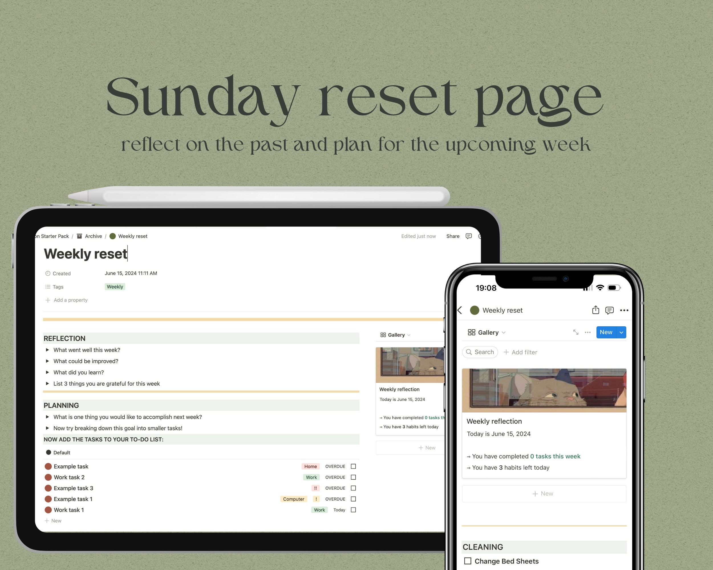 Notion Starter Pack Notion Template for Beginners Studio Ghibli Notion ...