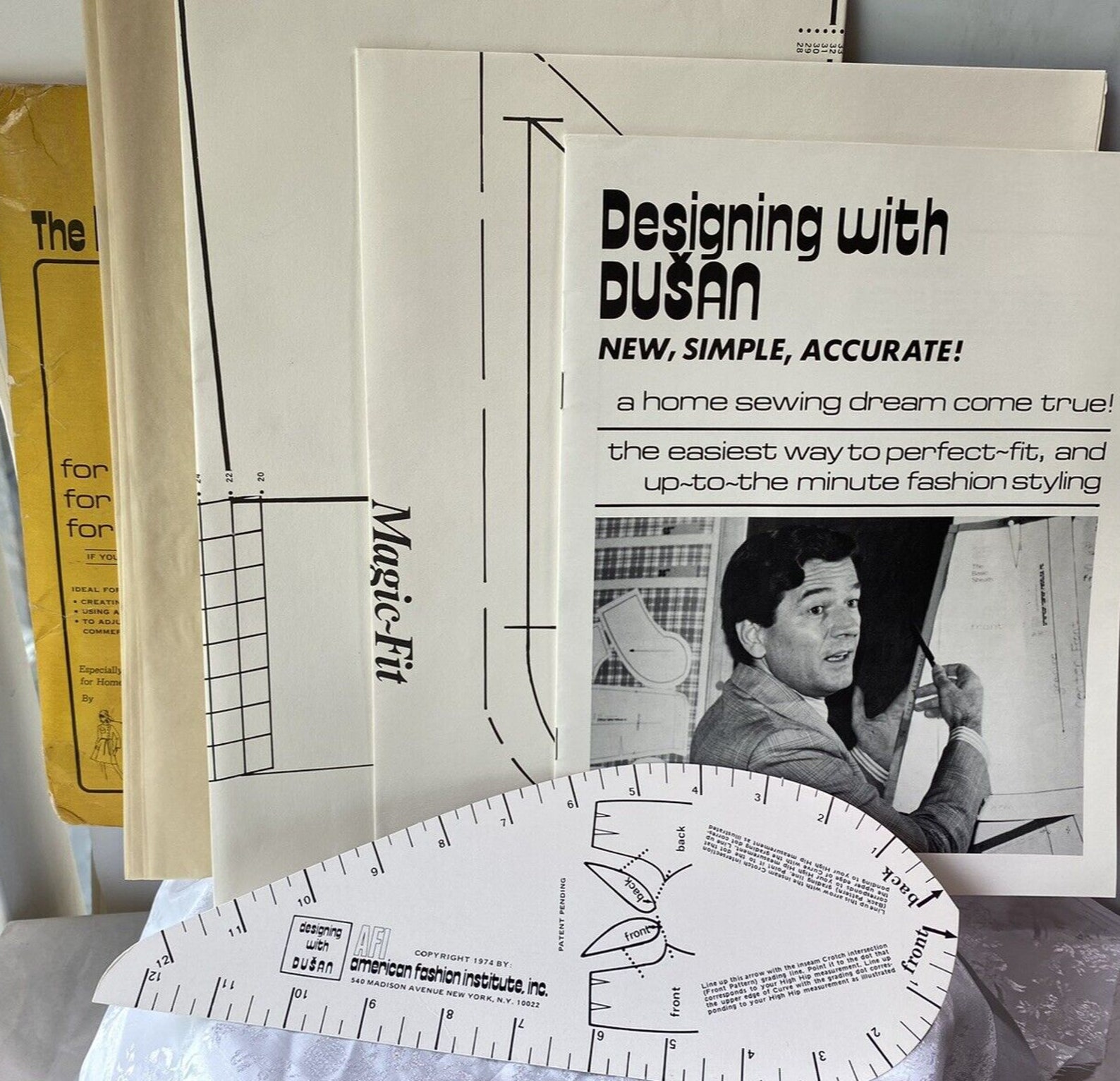 Dusan Magic Fit Master Pattern for Retro Pants by AFI Designing 1974 ...
