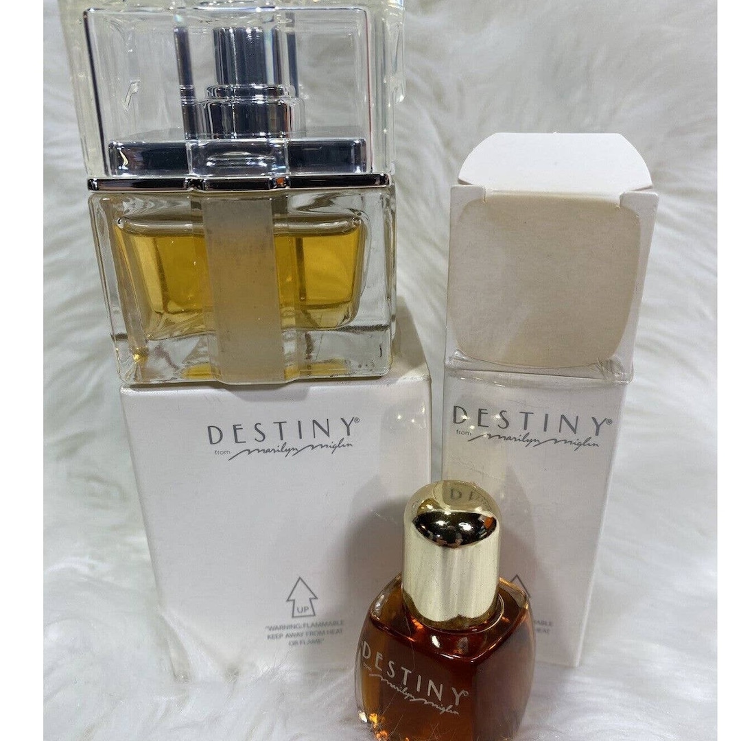 Destiny Gift Bottle 1.2 Oz & Concentrate Splash Eau De Parfum 0.5 Oz ...