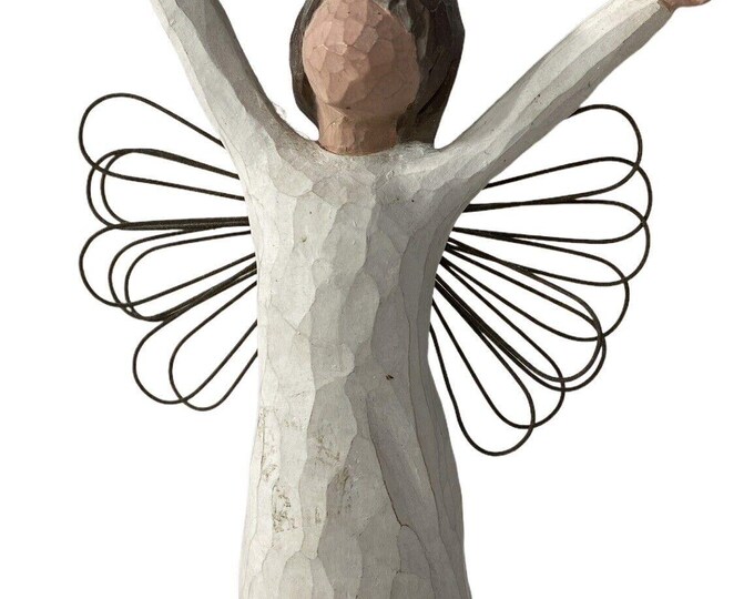 Willow Tree Courage Angel Vintage 3D Figurine Lordi Demdaco 2000 Home ...