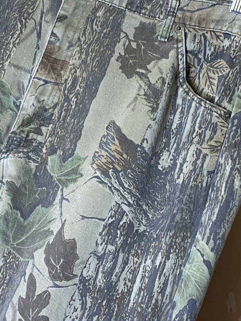 Cabin Core Duxbak Pants Mens 42x32 Realtree Camo Hunting Vintage Made ...