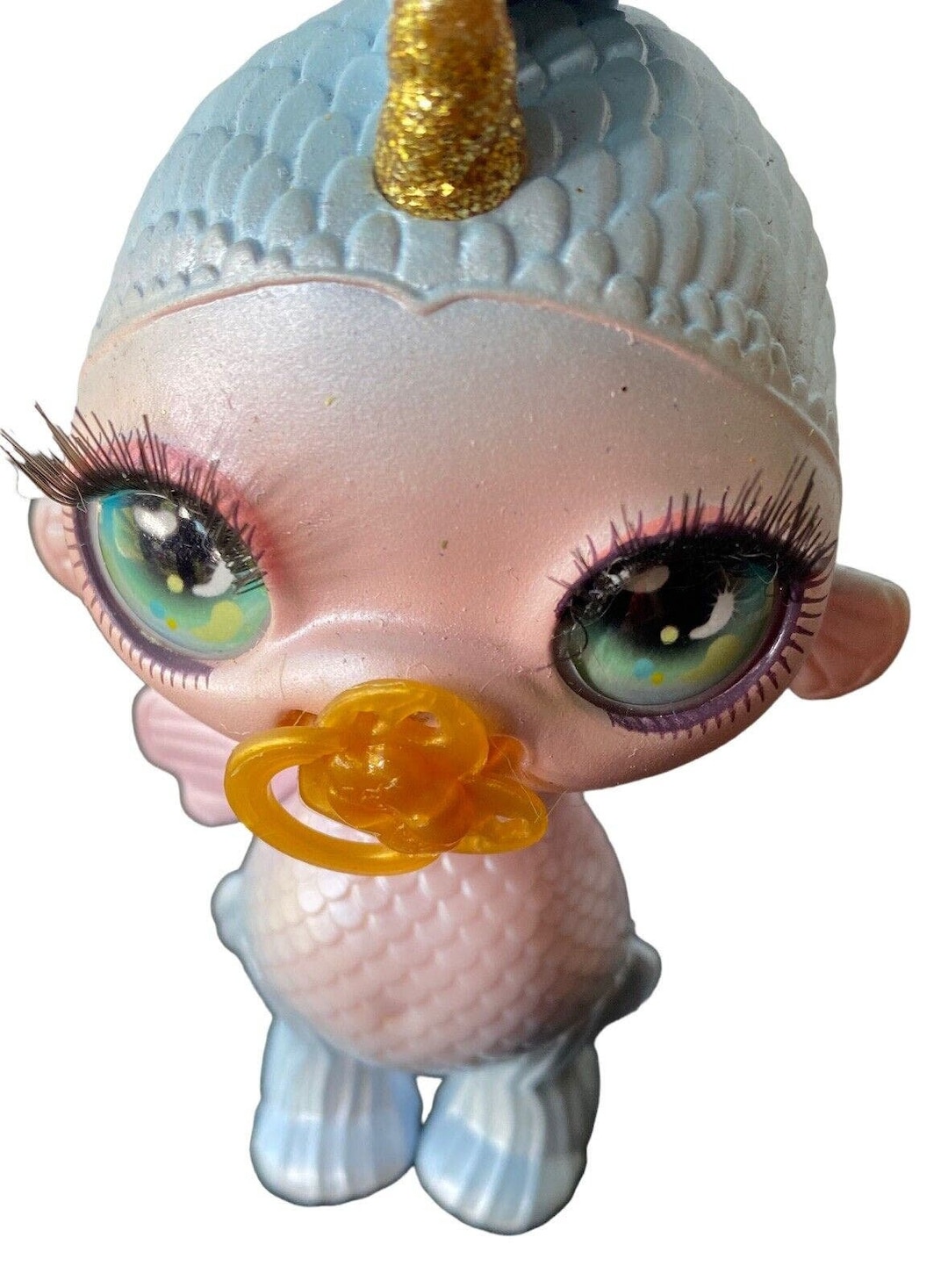 MGA Poopsie Sparkly Critters Bubbles 4.5 Big Eyes Lashed Fish Toy - Etsy