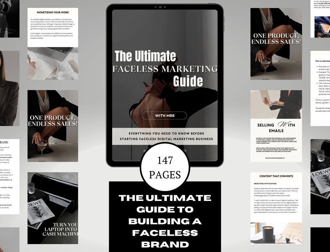 The Ultimate Faceless Digital Marketing Guide-done for You Digital ...