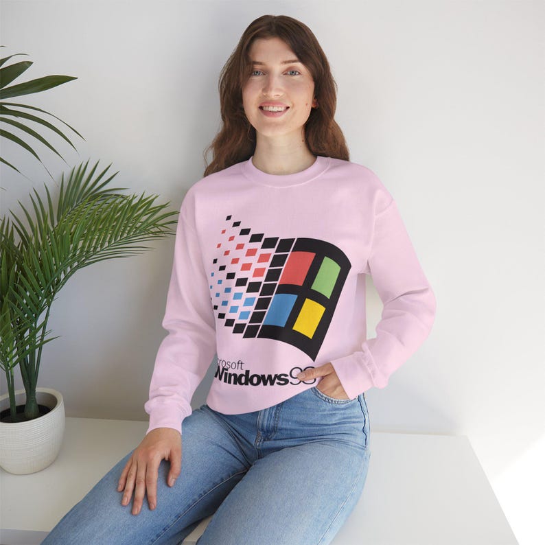 Microsoft Windows98 Unisex Heavy Blend™ Crewneck Sweatshirt - Etsy