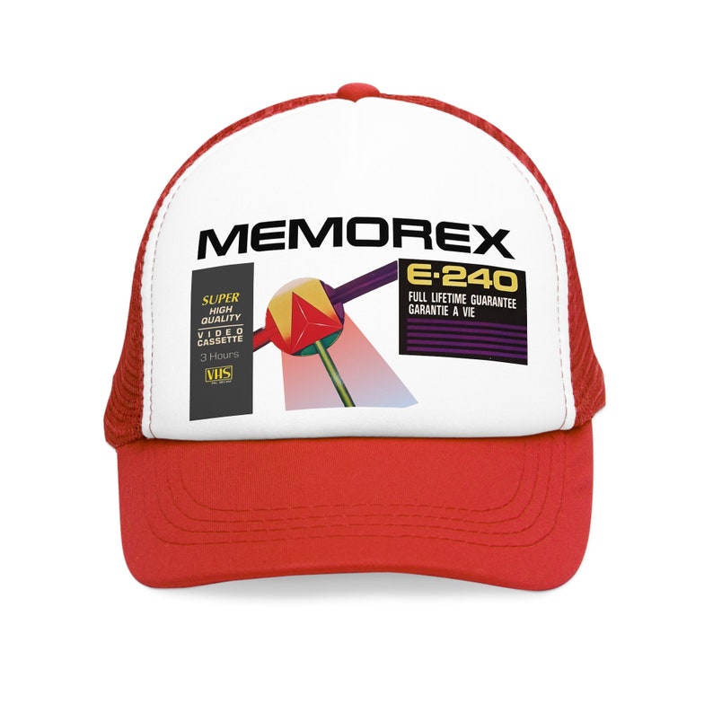 Memorex VHS - Mesh Cap - Etsy
