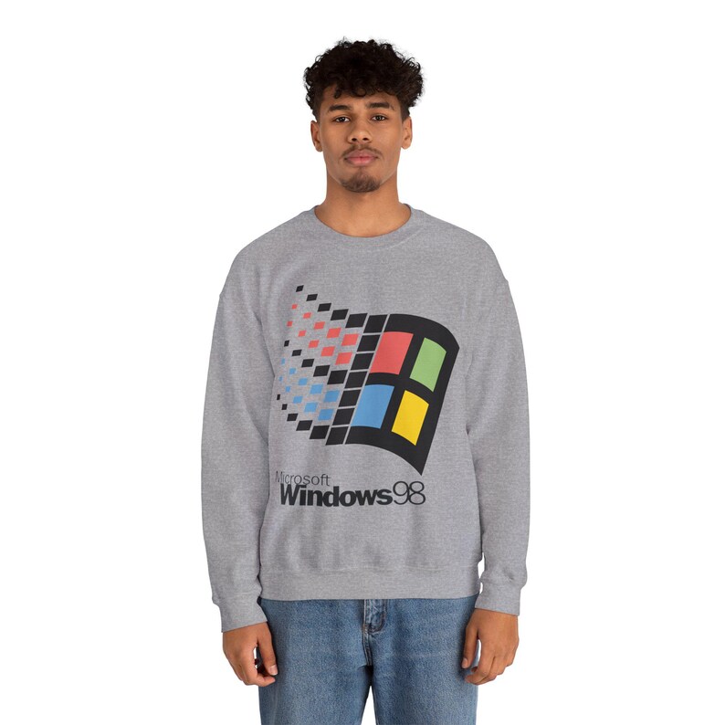 Microsoft Windows98 Unisex Heavy Blend™ Crewneck Sweatshirt - Etsy