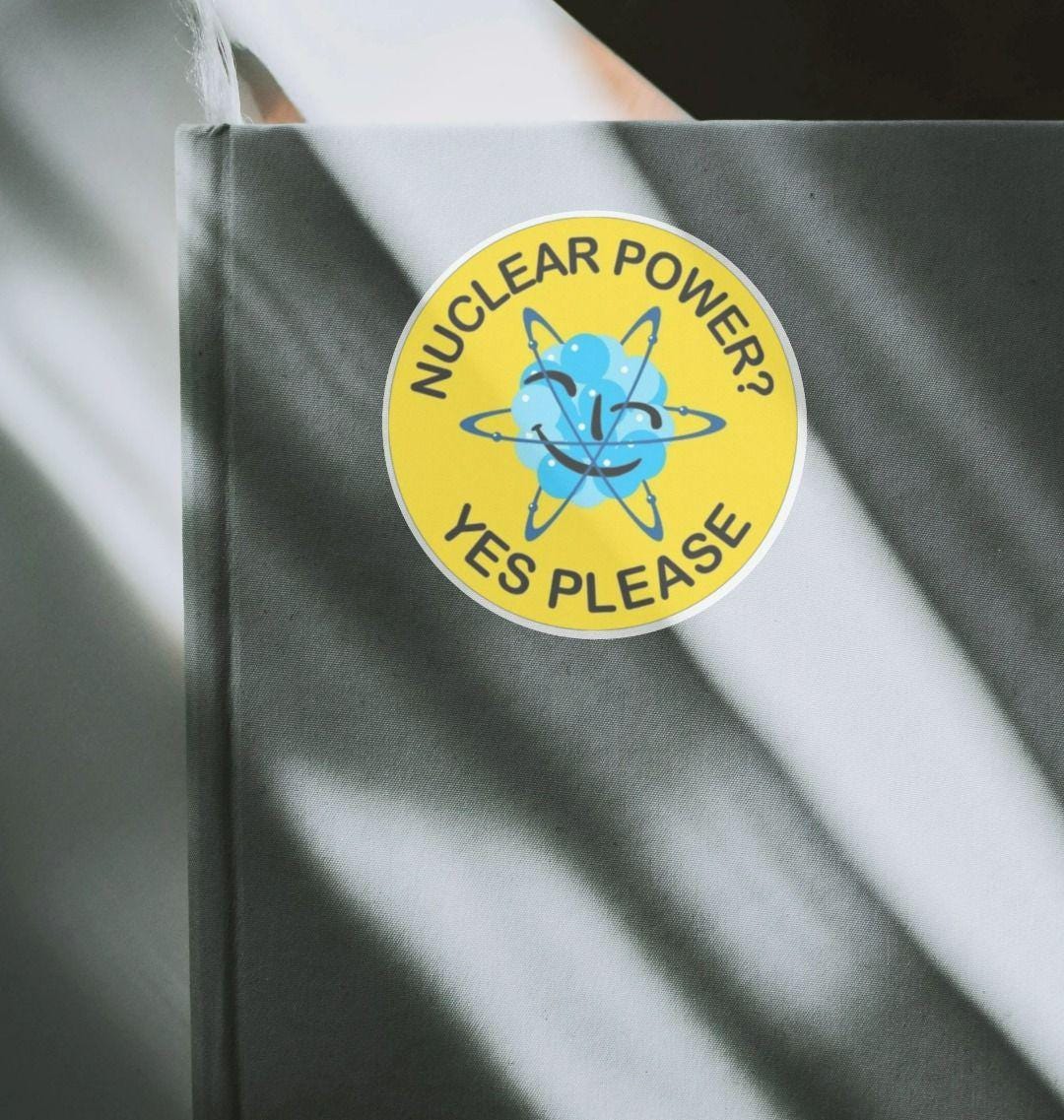 Nuclear Power? Yes Please - Sticker/decal (paper) - Etsy