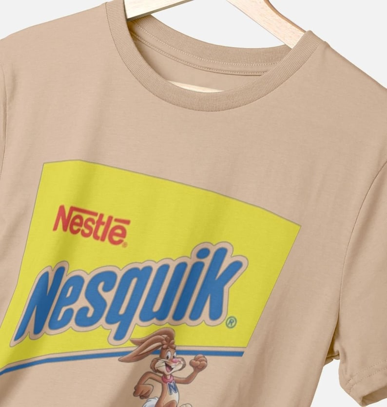 Nesquik - Organic Cotton T-shirt - Etsy
