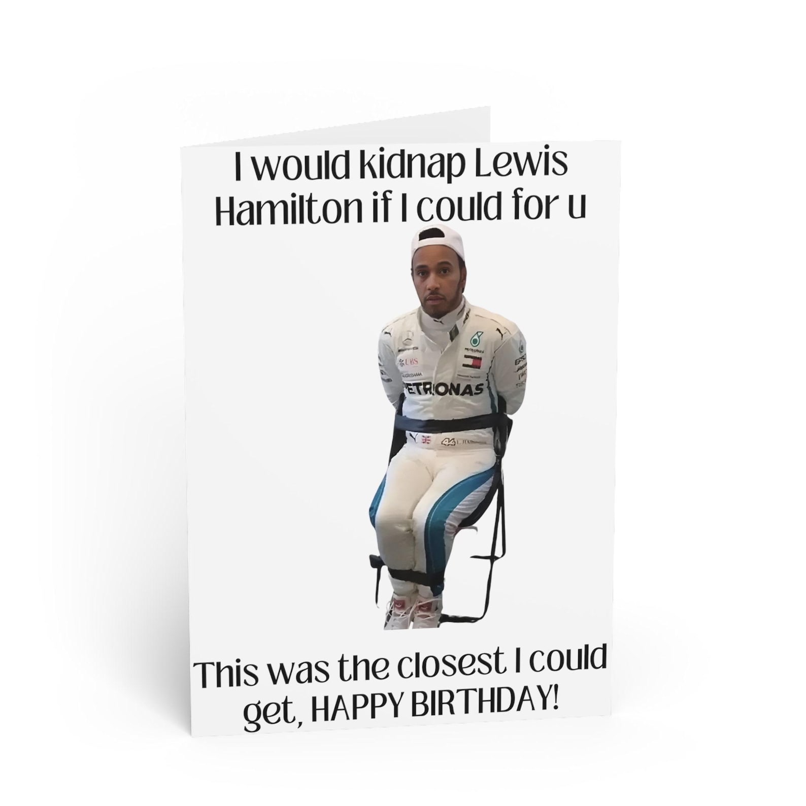 Lewis Hamilton Birthday Card Digital Download. - Etsy