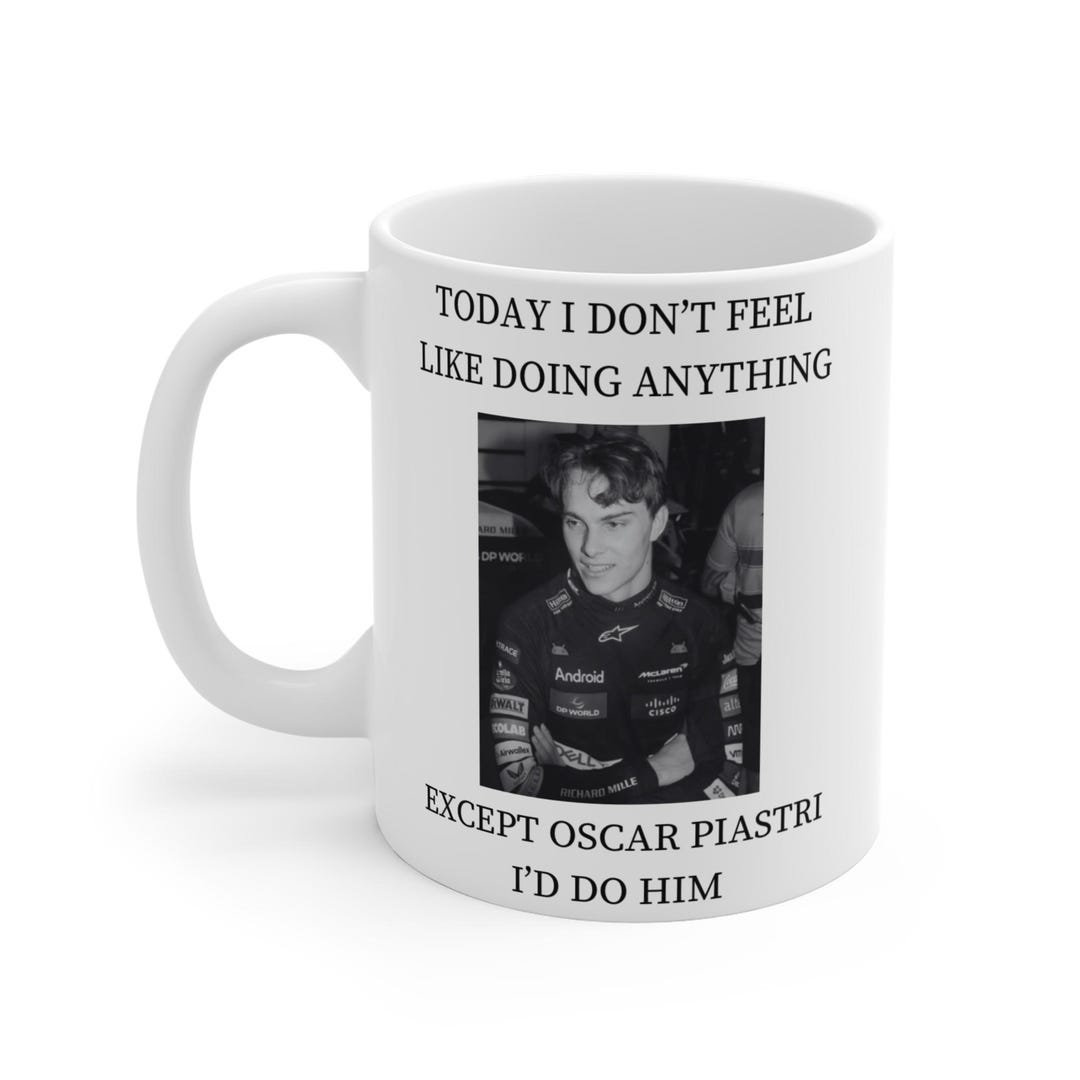 Oscar Piastri Mug, F1 Mug, F1 Meme Mug, F1 Gift. - Etsy