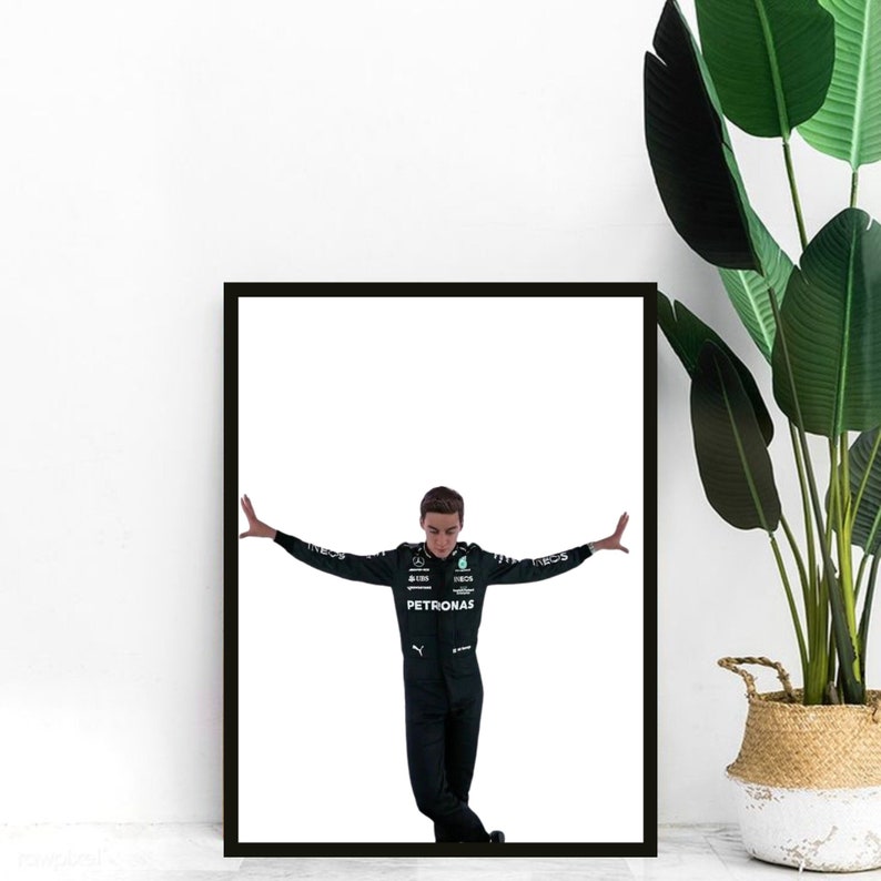 George Russell Pose, F1 Meme,george Russell Meme, Formula 1 Poster ...