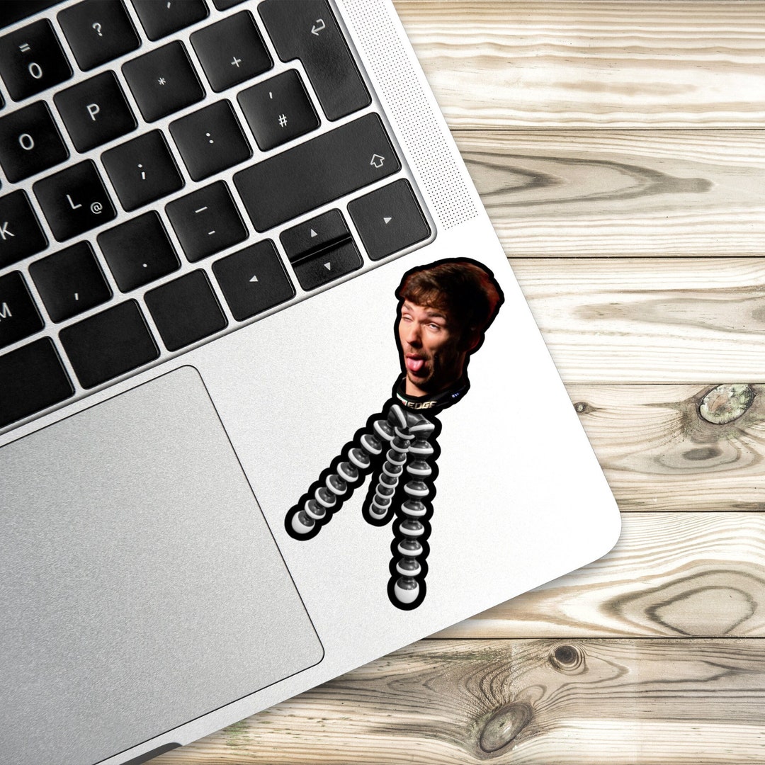 Tripod Pierre Gasly Sticker, Funny F1 Sticker, Formula 1 Sticker ...