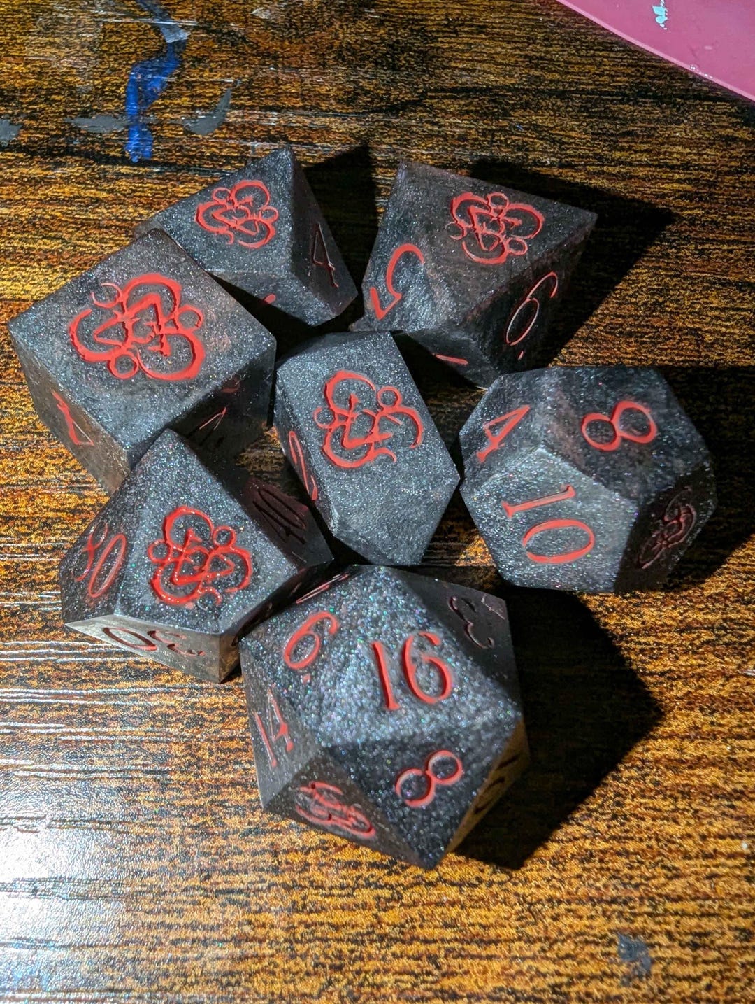 Coheed Full Dice Set*carbon - Etsy