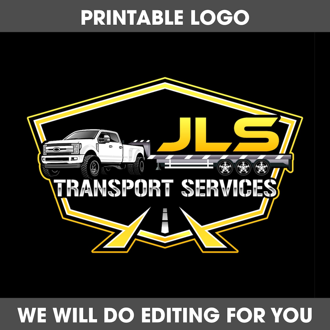 Truck Driver Logo Trucking Company Logo Moving Truck - Etsy