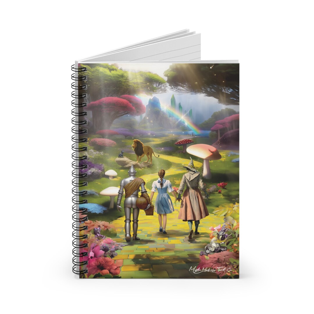 Wizard of Oz Journal, Yellow Brick Road, Emerald City, 118 Lined Pages ...