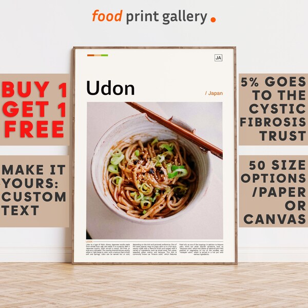 Udon Art - Etsy