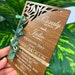 Wooden Wedding Invitation Wooden Invitations Wooden Invitation Set ...