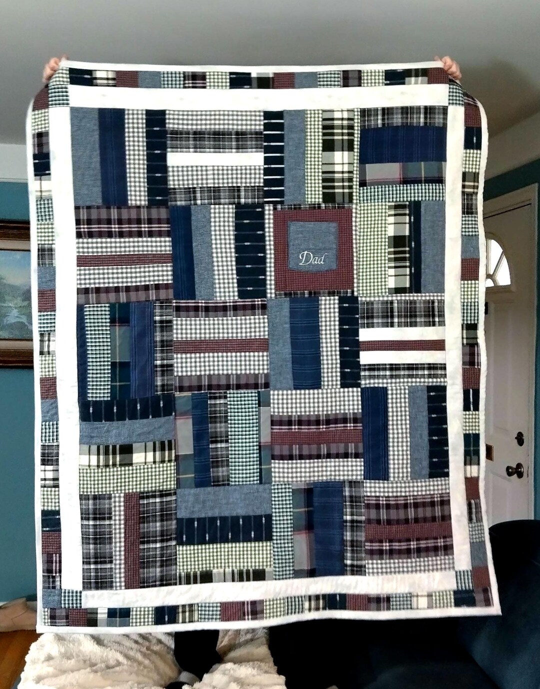Memory Quilt, Keepsake Quilt, Custom Order Quilt, Made From Loved Ones ...
