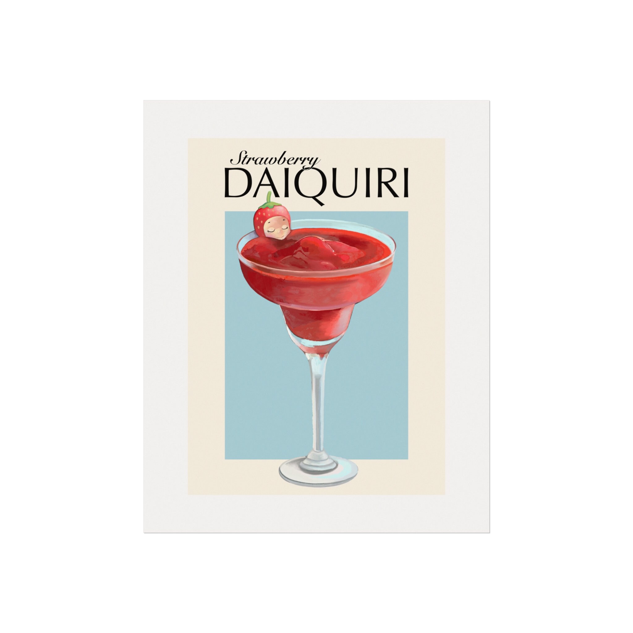 Sonny Angel Strawberry Daiquiri Poster - Etsy