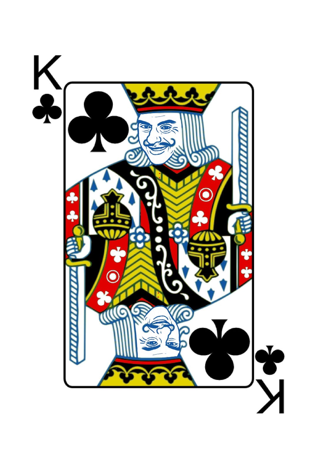CUSTOM FACE Print-ready Poker Card(s) - Etsy