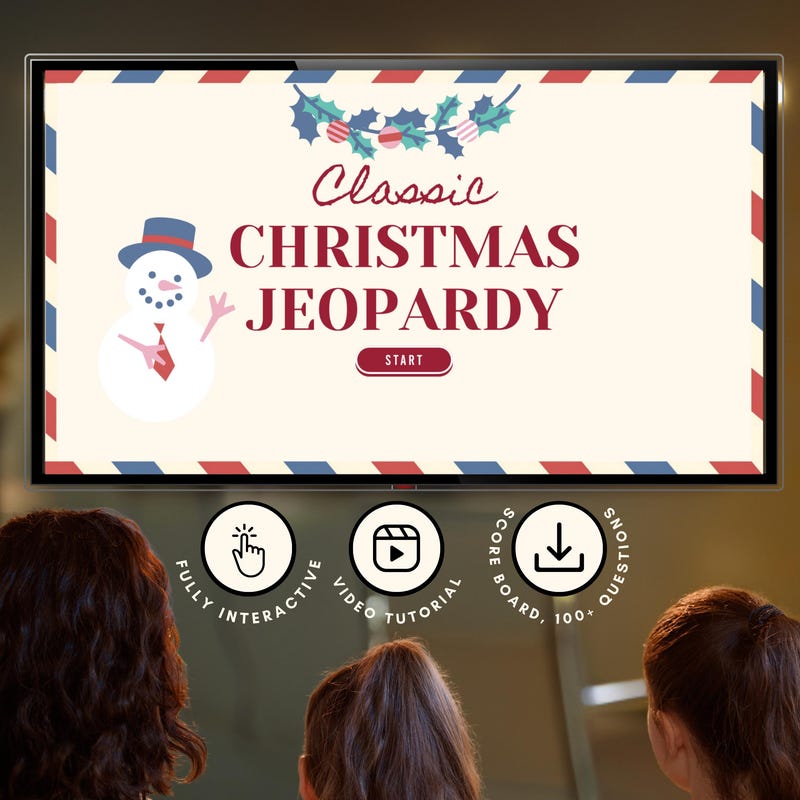 Christmas Jeapordy - Etsy
