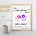 Mother's Day Gift Handprint Art, Best Mom Ever Hands Down, Printable ...