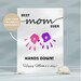 Mother's Day Gift Handprint Art, Best Mom Ever Hands Down, Printable ...