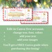 Christmas Shopping Spree Card Printable Voucher Template - Etsy