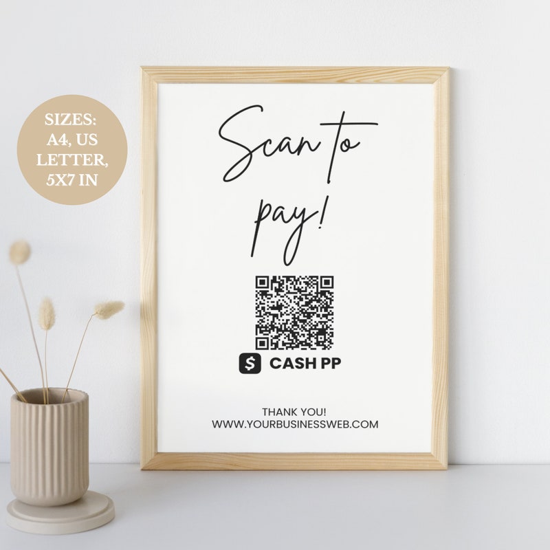 Cash App Printable - Etsy