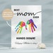 Mother's Day Handprint Art Printable Gift, Best Mom Ever Hands Down ...