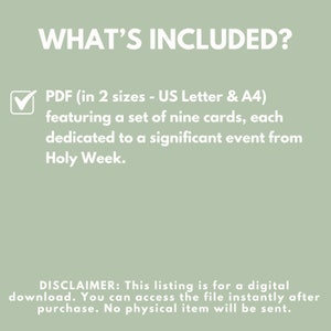 LDS Holy Week Study Cards Printable, Easter Scripture Cards, LDS Easter ...