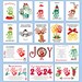 Christmas Handprint Art Printable Bundle, DIY Winter Holiday Keepsake ...