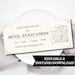 Hotel Staycation Gift Coupon Template, Anniversary Gift Certificate ...