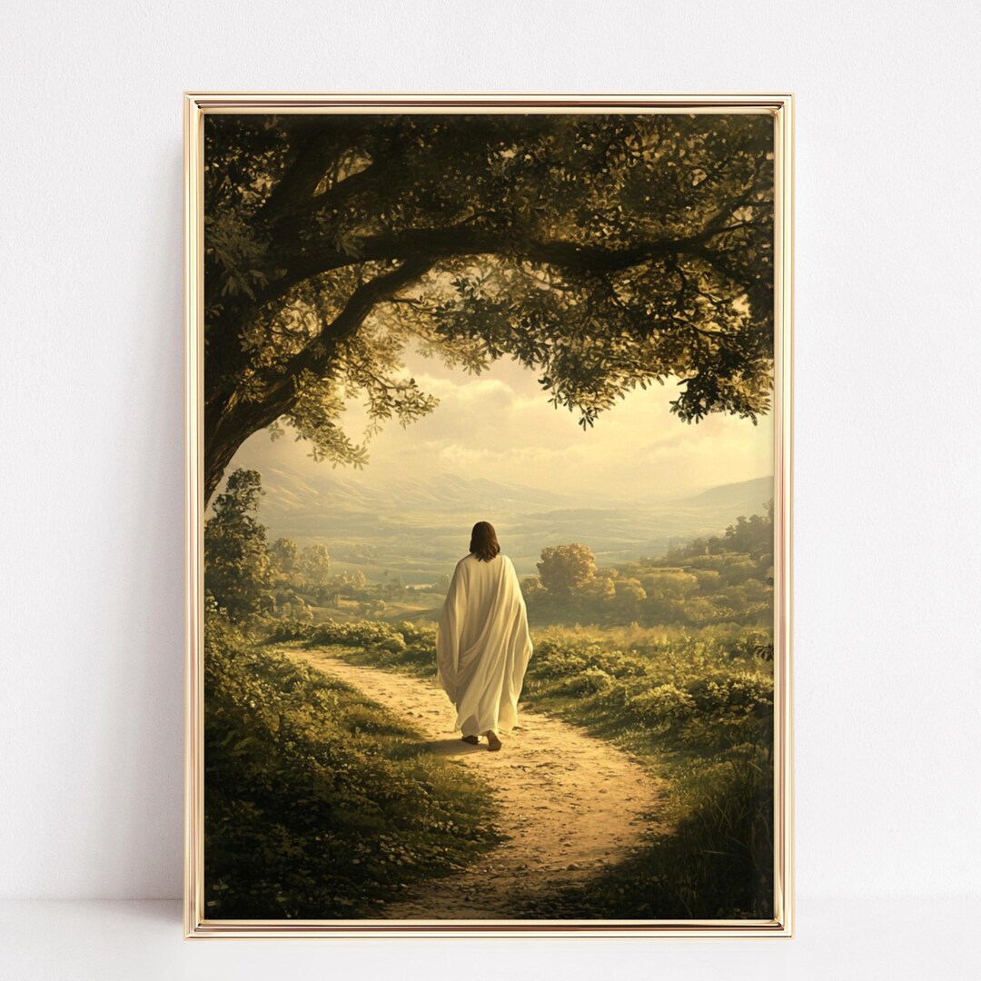 Jesus Christ Printable Art, He is Risen LDS Wall Decor, Christian Faith ...