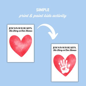 Nativity Handprint Art Craft Bundle, Birth of Jesus Sunday School Craft ...