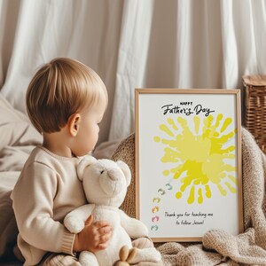 Christian Father’s Day Handprint Craft, LDS Sunday School Craft ...