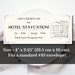 Hotel Staycation Gift Coupon Template, Anniversary Gift Certificate ...
