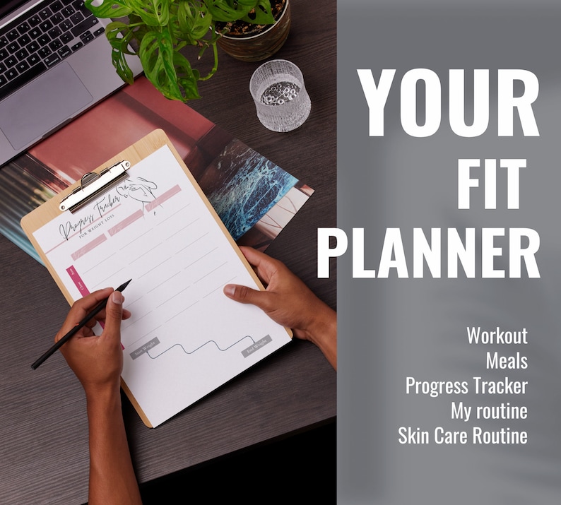 Workout Planner Progress Planner Meal Planner My Routine Tracker Fit ...
